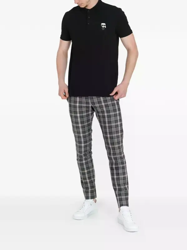 PT TORINO Plaid Trousers