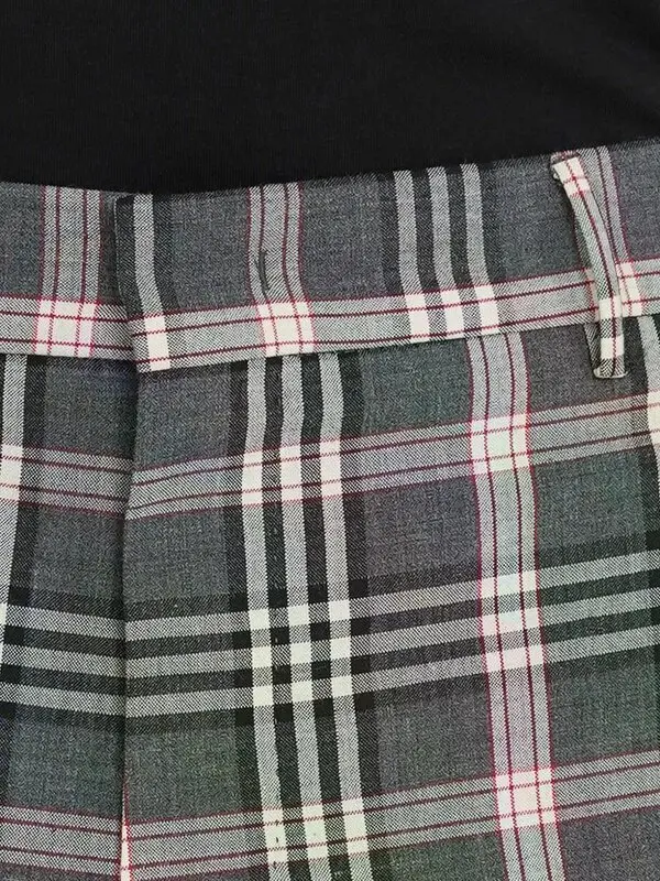 PT TORINO Plaid Trousers