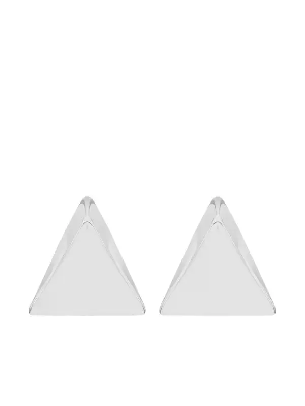 Federica Tosi Pyramid-shaped Earrings - Silver