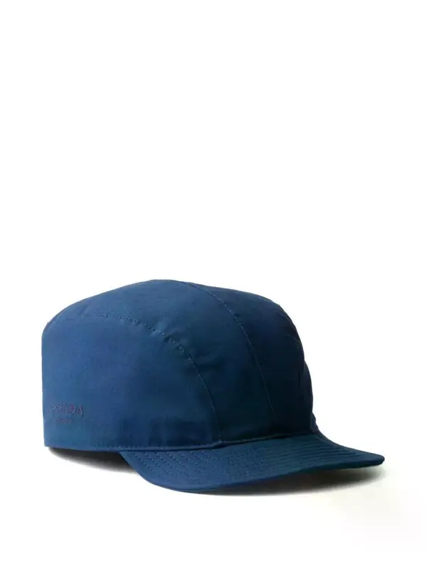 Prada Embroidered Baseball Cap - Blue