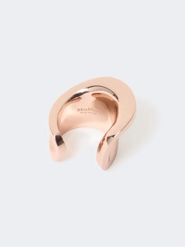 Max Mara Asymmetric Metal Ring