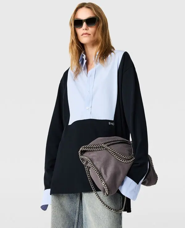Stella McCartney Hybrid Polo Tailored Rugby Shirt