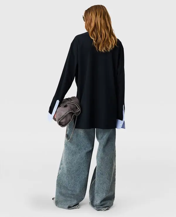 Stella McCartney Hybrid Polo Tailored Rugby Shirt