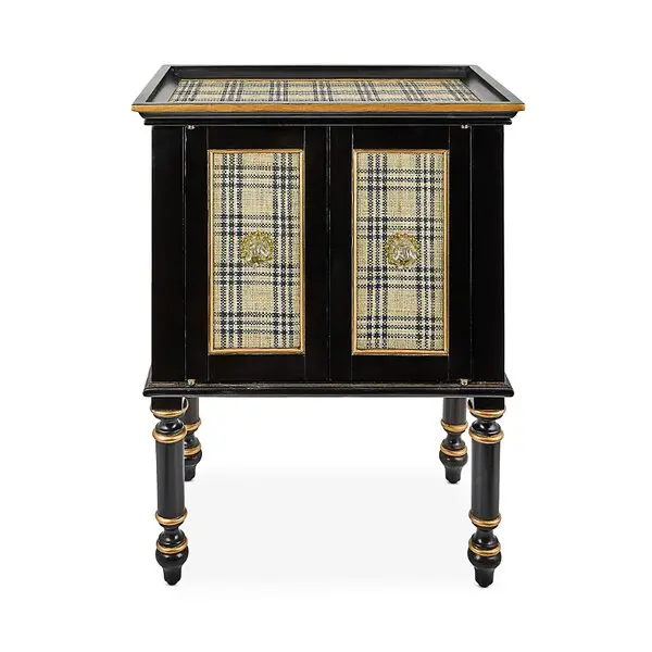 MACKENZIE-CHILDS Mad For Plaid Accent Chest
