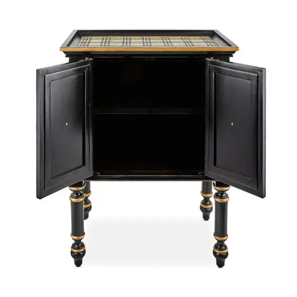 MACKENZIE-CHILDS Mad For Plaid Accent Chest