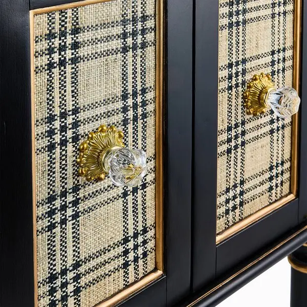 MACKENZIE-CHILDS Mad For Plaid Accent Chest