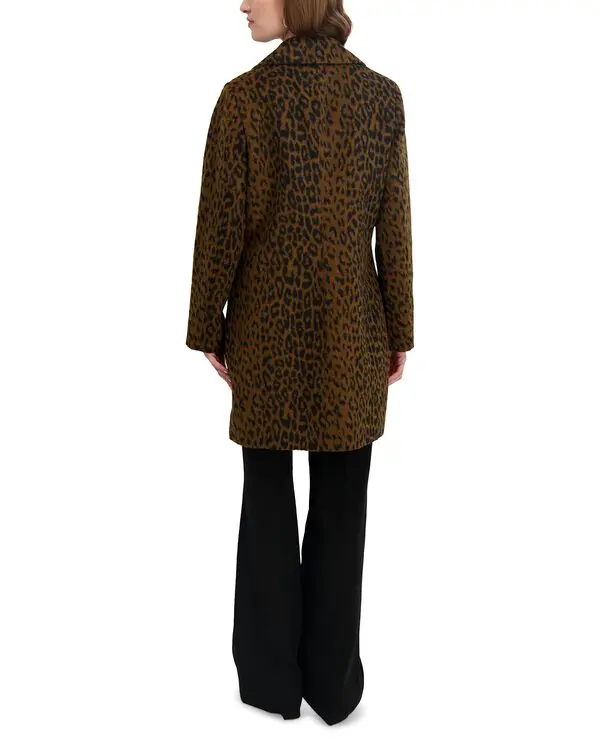 Tahari Lina Print Coat