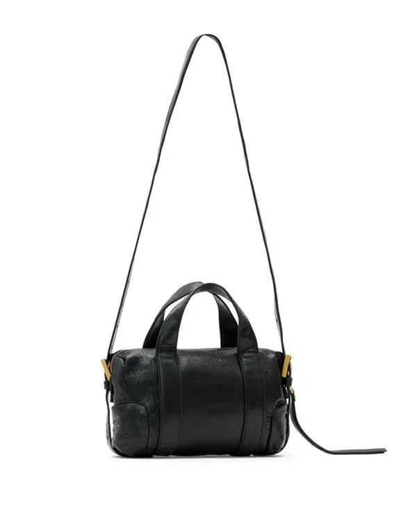 ALLSAINTS Ares G Compact Leather Crossbody - Black