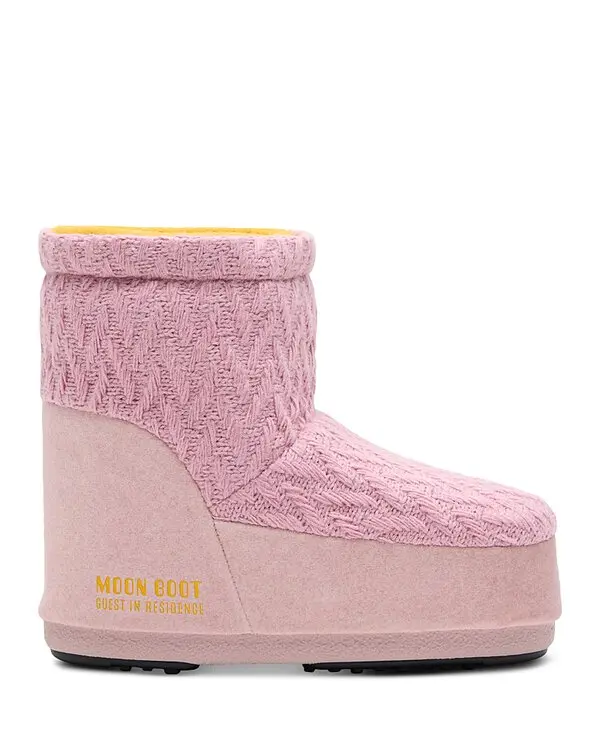 Moon Boot X Guest In Residence Icon Low Boots - Rose