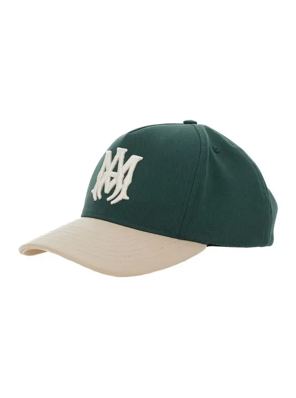Amiri Cotton Baseball Cap - Green