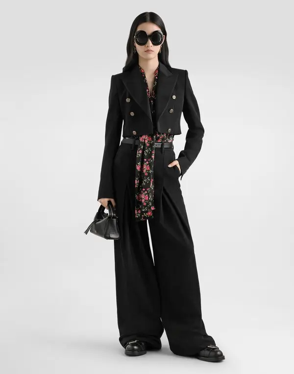 Dolce & Gabbana Rose Bouquet-print Satin Shirt - Multicolor