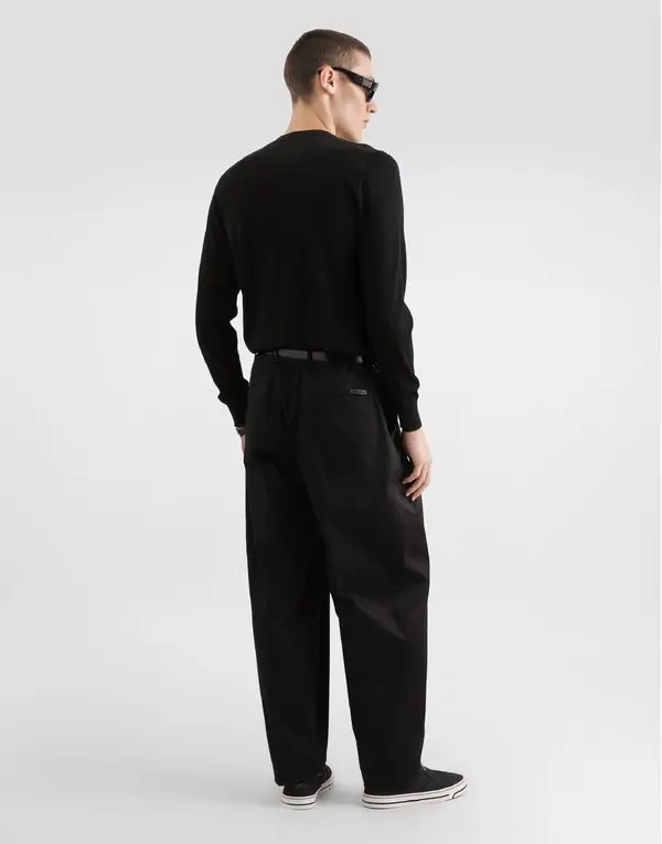 Dolce & Gabbana Virgin Wool Pullover With Embroidery