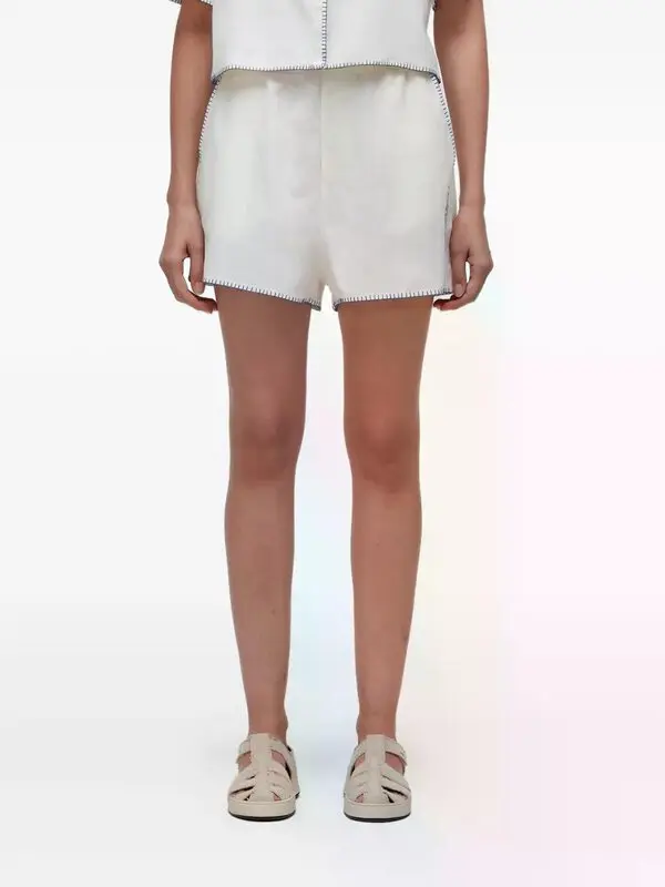 OSKLEN Embroidered Knot Shorts