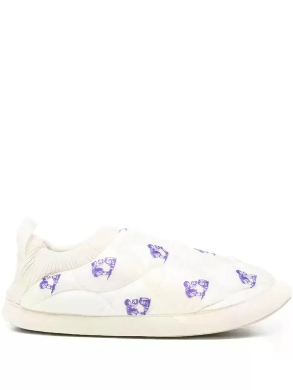 Undercover Graphic-print Slippers
