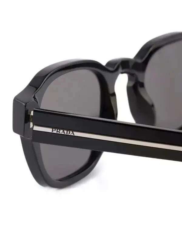 Prada Geometric Frame Sunglasses