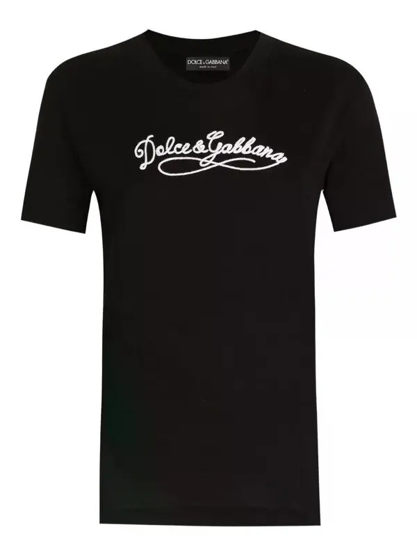 Dolce & Gabbana Logo T-shirt - Black