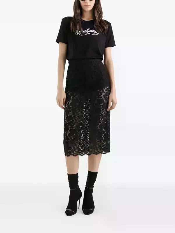 Dolce & Gabbana Logo T-shirt - Black