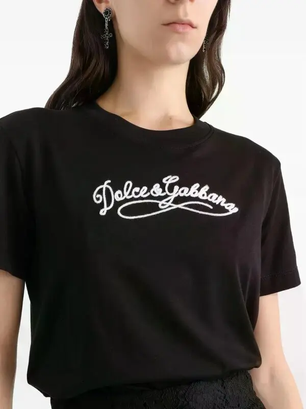 Dolce & Gabbana Logo T-shirt - Black