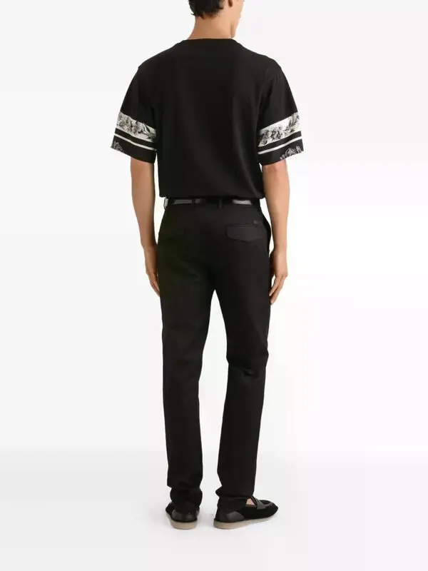 Dolce & Gabbana Floral-sleeve T-shirt