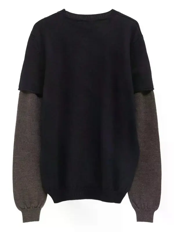 Paloma Wool Layered-sleeve Sweater