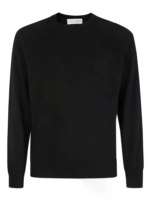 FILIPPO DE LAURENTIIS Raglan-sleeve Sweater - Black