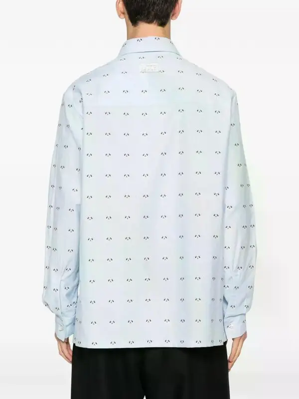 LC23 Chest-pocket Patterned Shirt