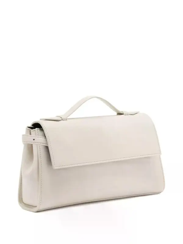 Proenza Schouler Tate Leather Clutch - Neutrals