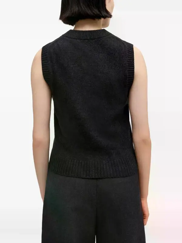 GANNI Graphic Knitted Vest