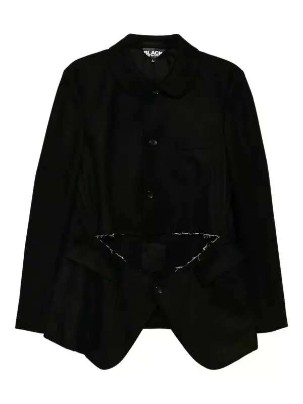 BLACK COMME DES GARÇONS Cut-out Blazer