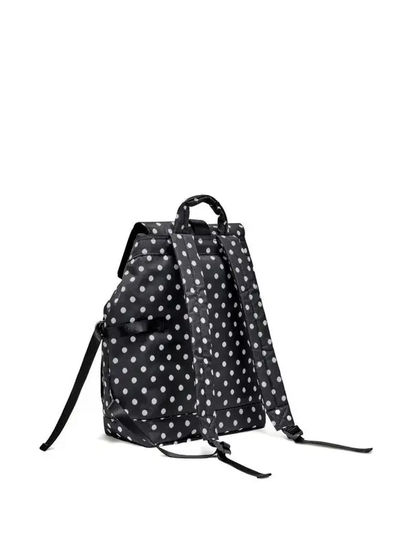 GANNI Polka Dot Re-tech Backpack - Black