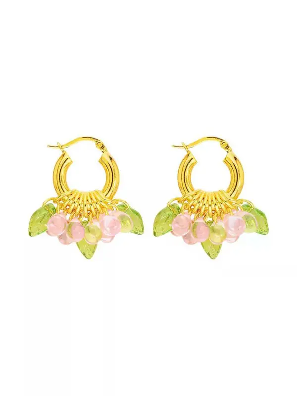 ANNELE Mini Baby Blossom Earrings - Gold
