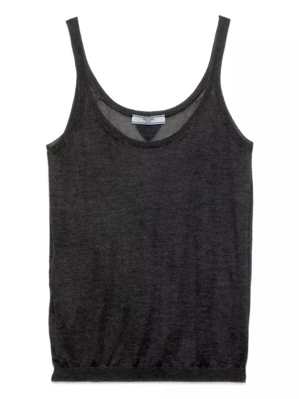 Prada Fine-knit Tank Top