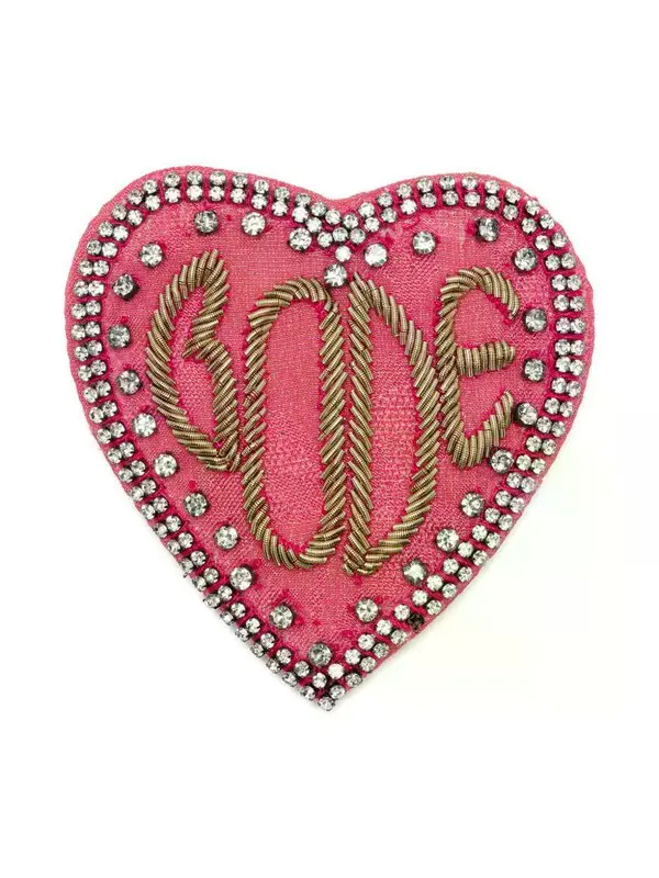 BODE Duchess Brooch - Pink