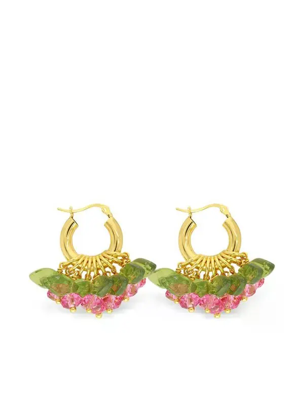 ANNELE Mini Rose Fields Forever Earrings - Gold