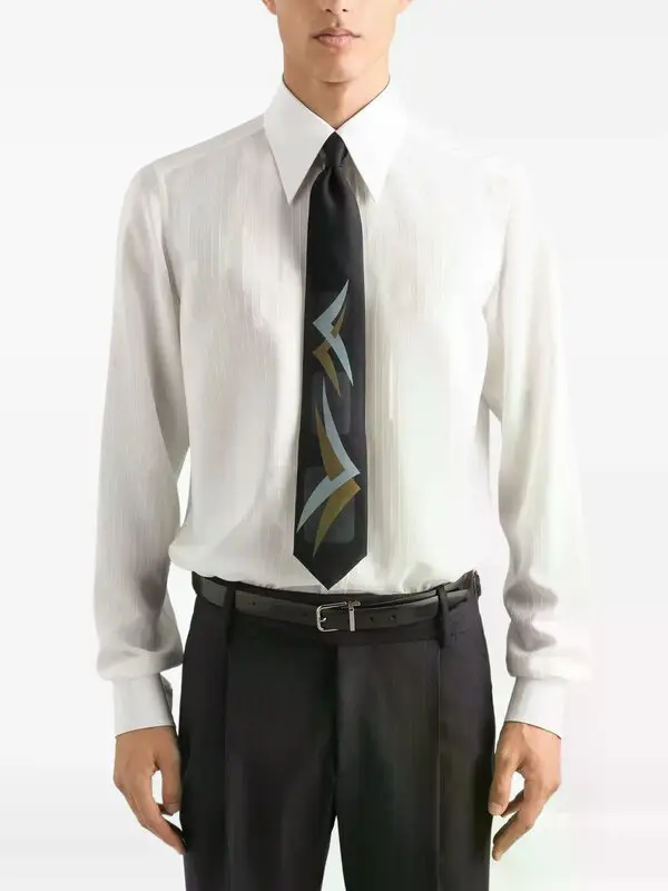 Dolce & Gabbana Printed Twill Tie