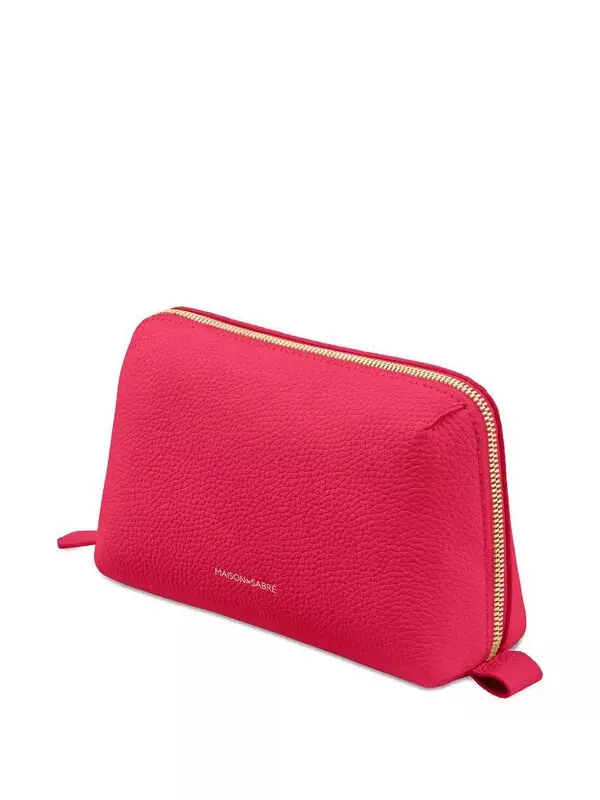 MAISON DE SABRE Leather Tech Pouch - Pink