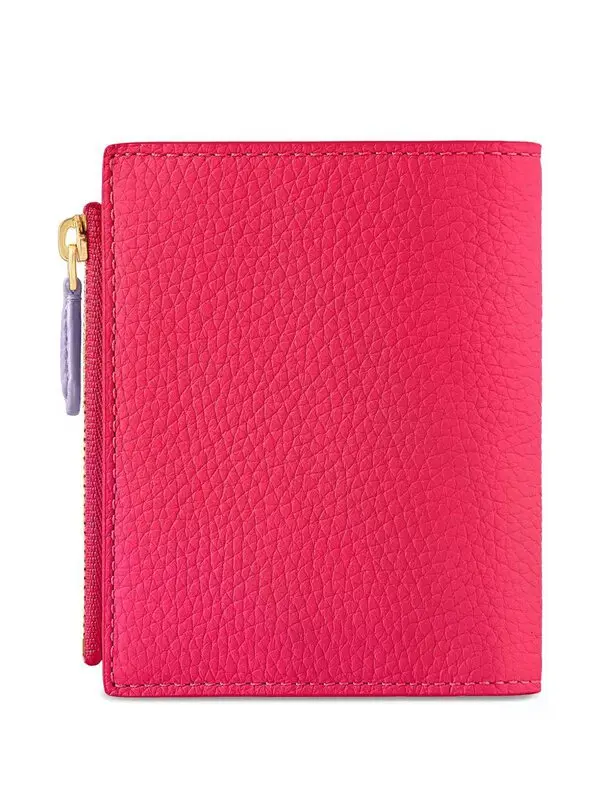 MAISON DE SABRE Leather Bifold Wallet - Pink
