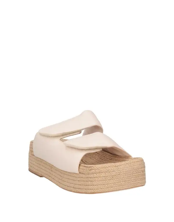 PALOMA BARCELO Espadrille Flatform Sandals - Pink
