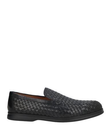 DOUCAL'S Leather Loafers - Navy