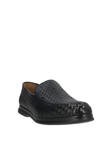 DOUCAL'S Leather Loafers - Navy