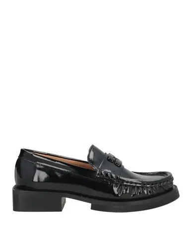GANNI Loafers In Coated Fabric