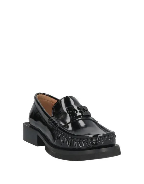 GANNI Loafers In Coated Fabric
