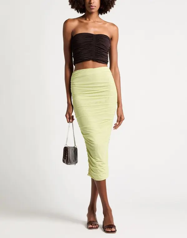Patrizia Pepe Midi Pencil Skirt - Green