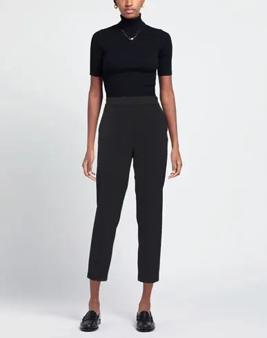 Pinko Tapered Crepe Pants - Black