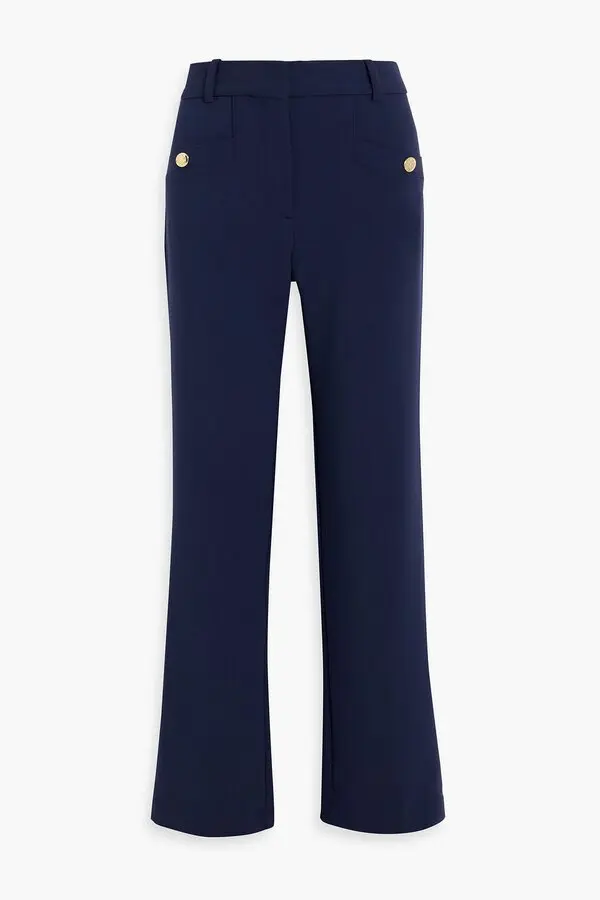 Derek Lam 10 Crosby Nell Crepe Wide-leg Pants