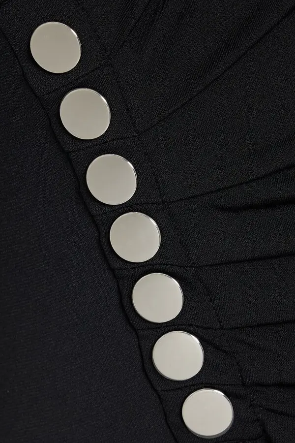 Derek Lam 10 Crosby Lucille Studded Stretch-jersey Midi Dress