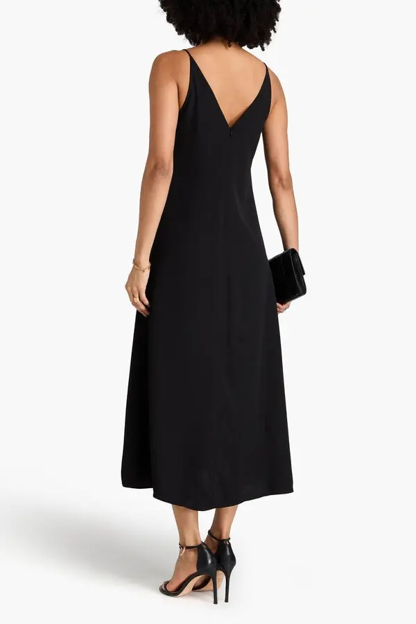 Zimmermann Chain-embellished Twill Midi Dress