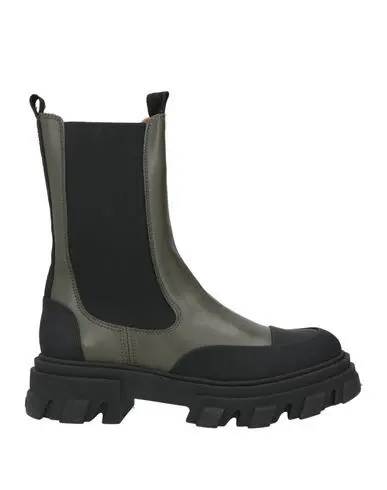 GANNI Leather Chelsea Boots