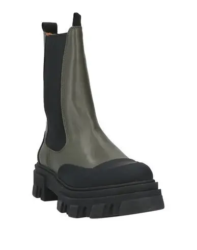 GANNI Leather Chelsea Boots