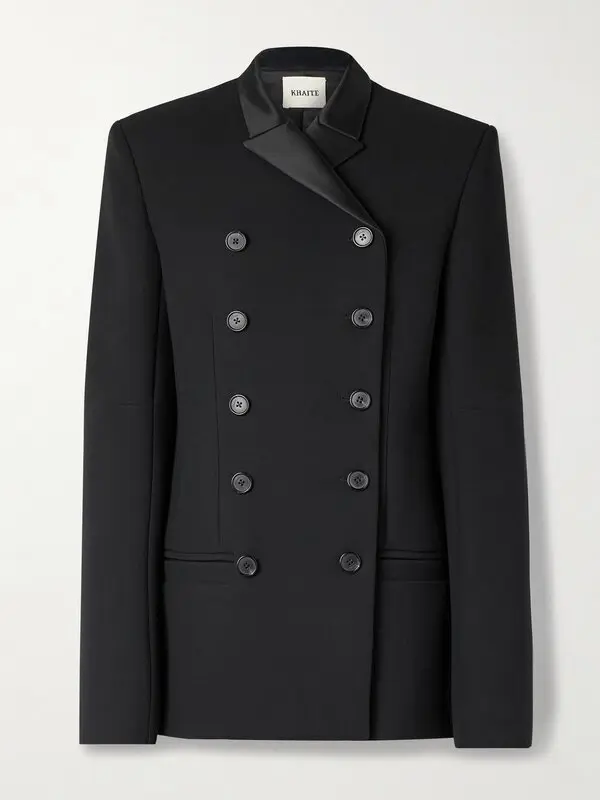 Khaite Sabel Double-breasted Blazer